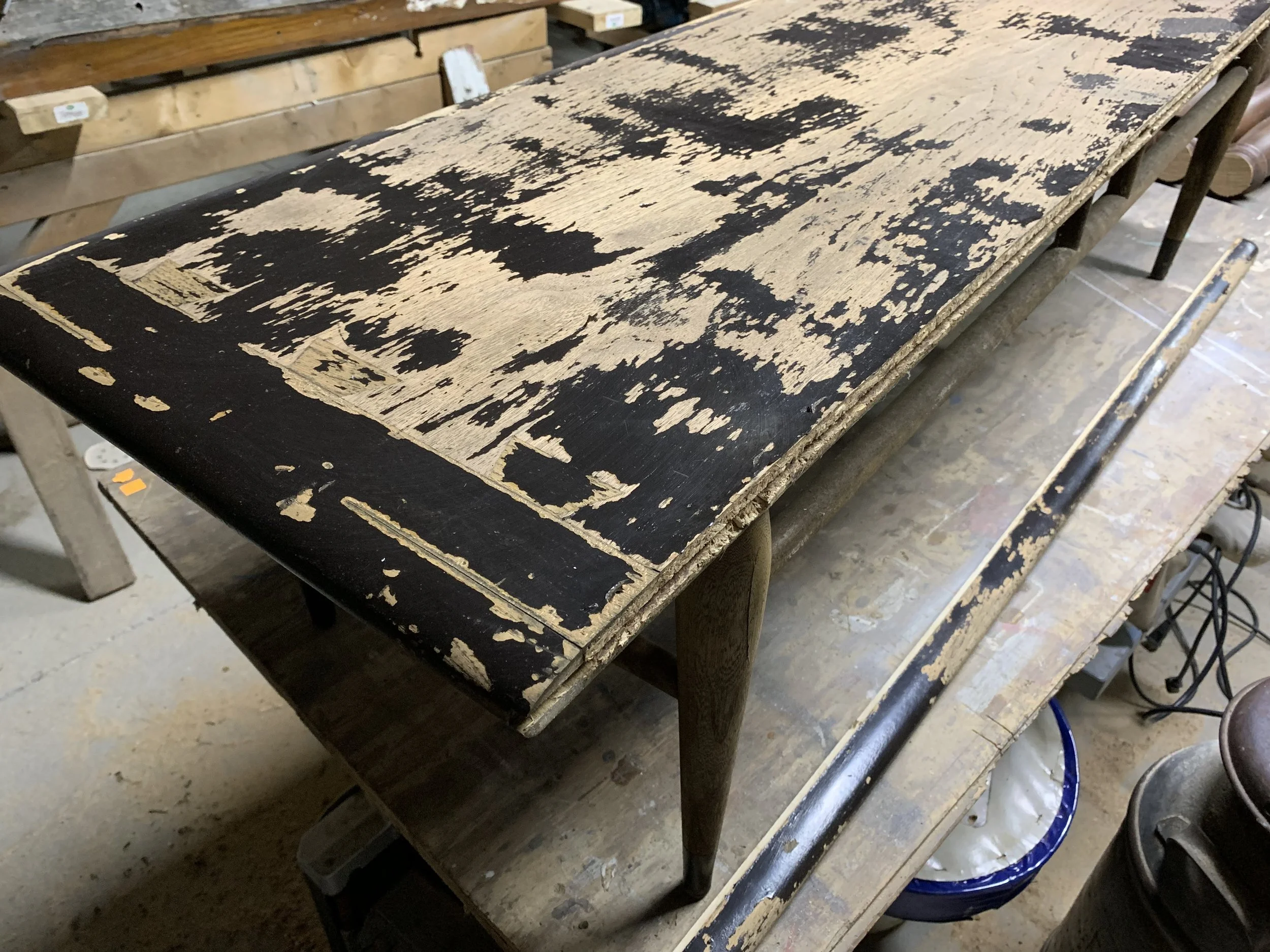 How to Restore a Mid Century Modern Coffee Table Revival Woodworks